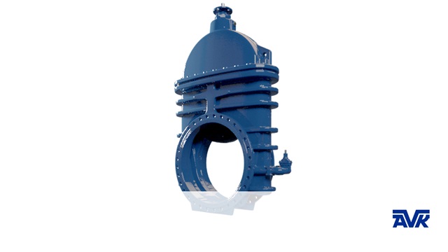 Resilient seated flanged gate valve DN1200 - AVK Industrial Nederland